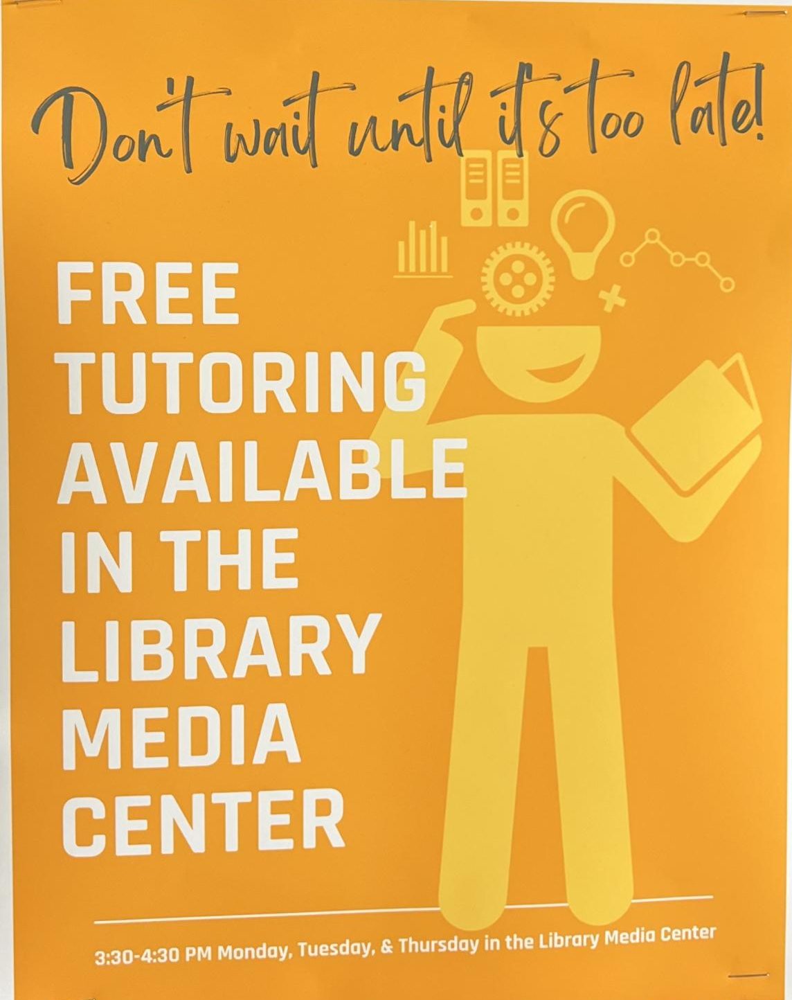 Free Tutoring in the Library – The Orange & Green